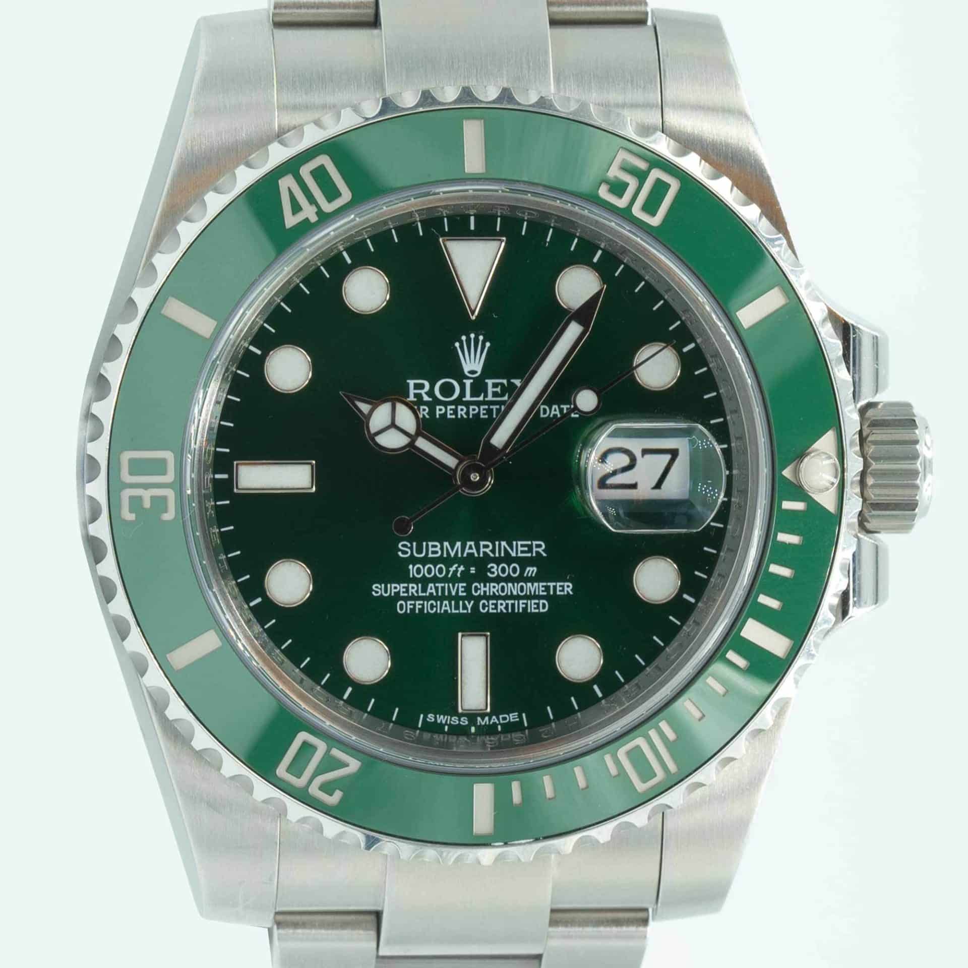 Buy Rolex Submariner Hulk 40mm - WatchMaestro