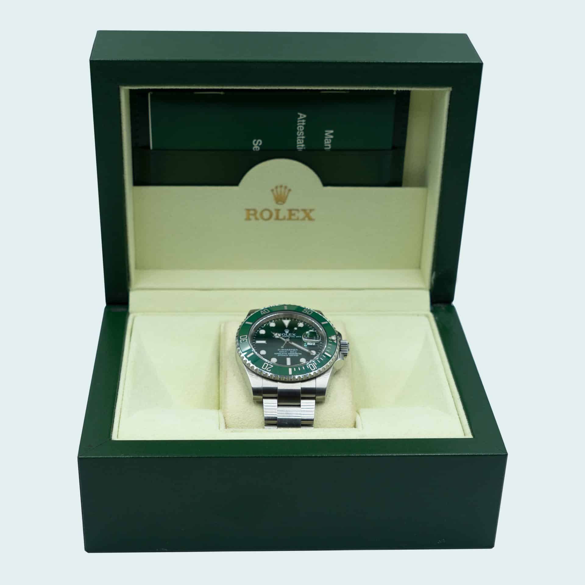 Buy Rolex Submariner Hulk 40mm - WatchMaestro