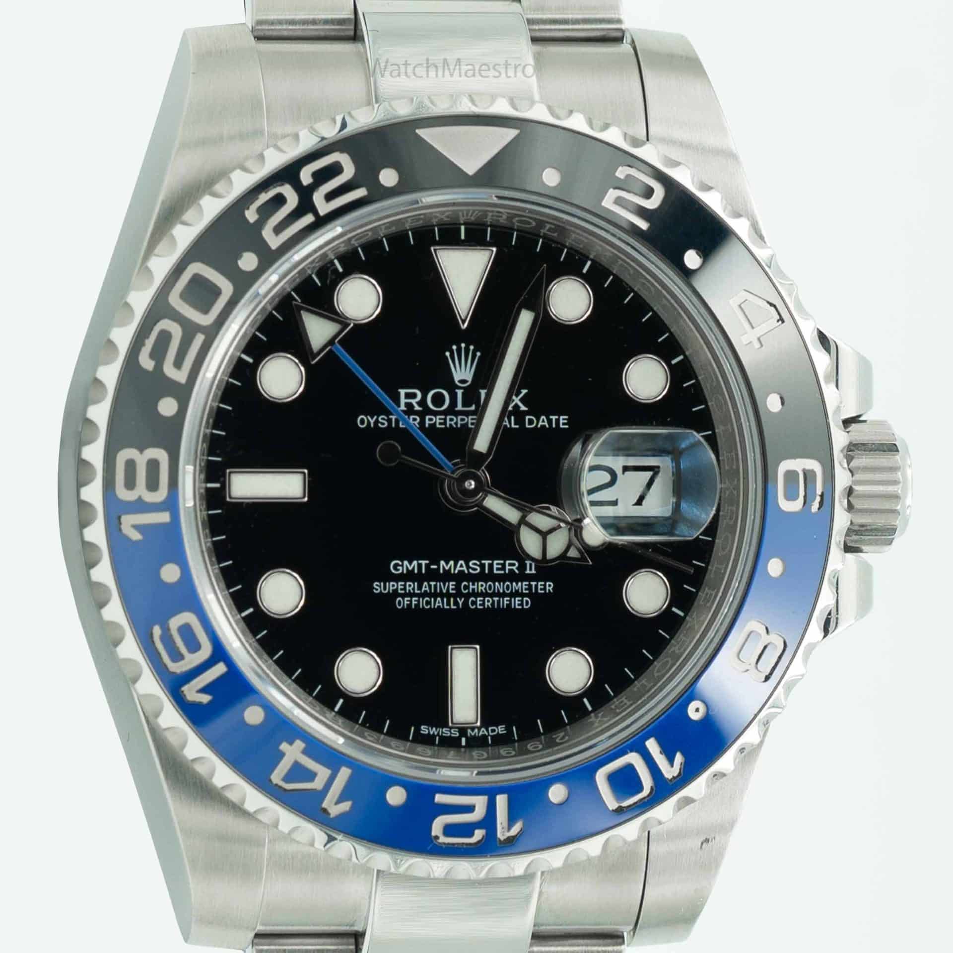 Buy Rolex GMT-Master II Batman 116710BLNR - WatchMaestro