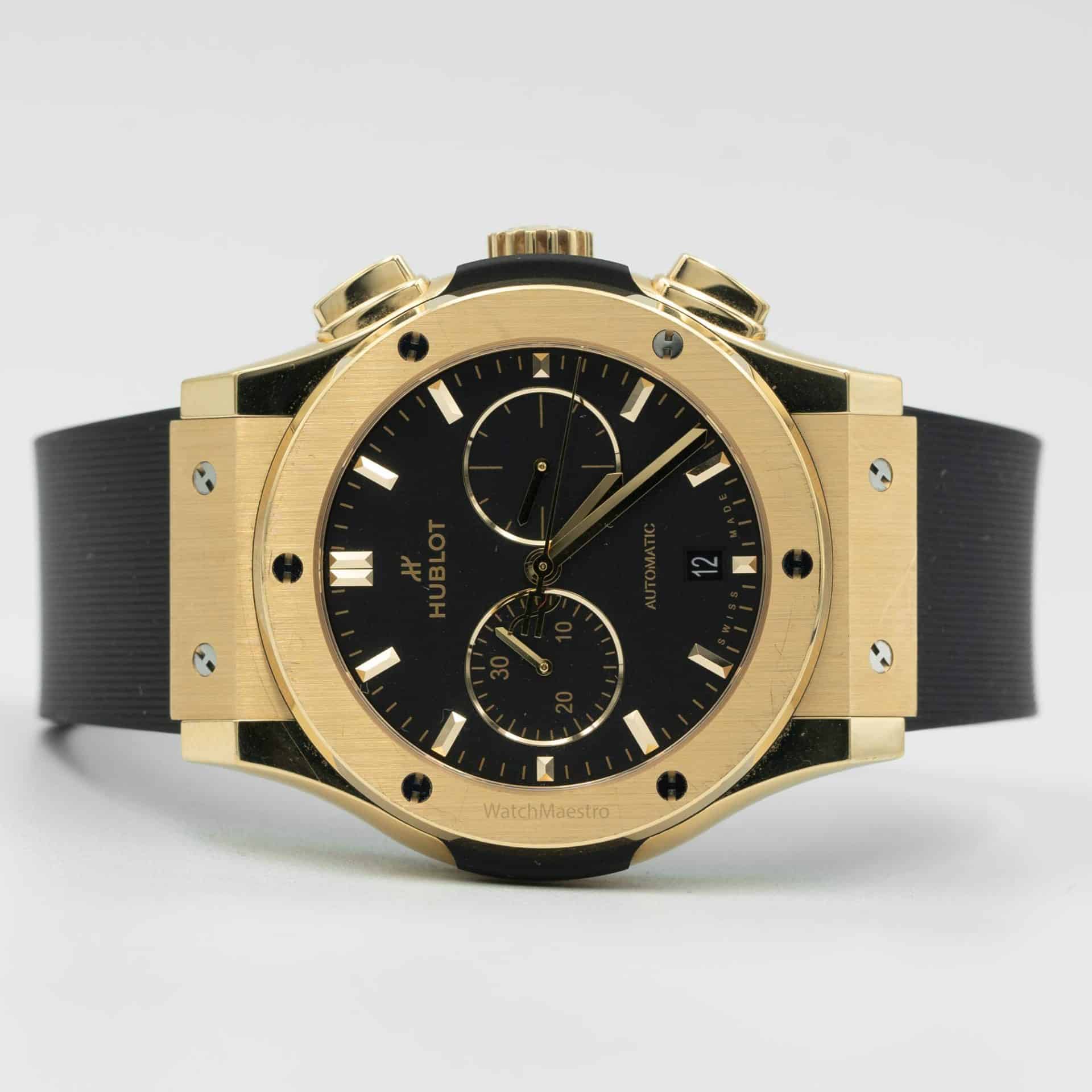 Buy Hublot Classic Fusion Chronograph Gold - WatchMaestro