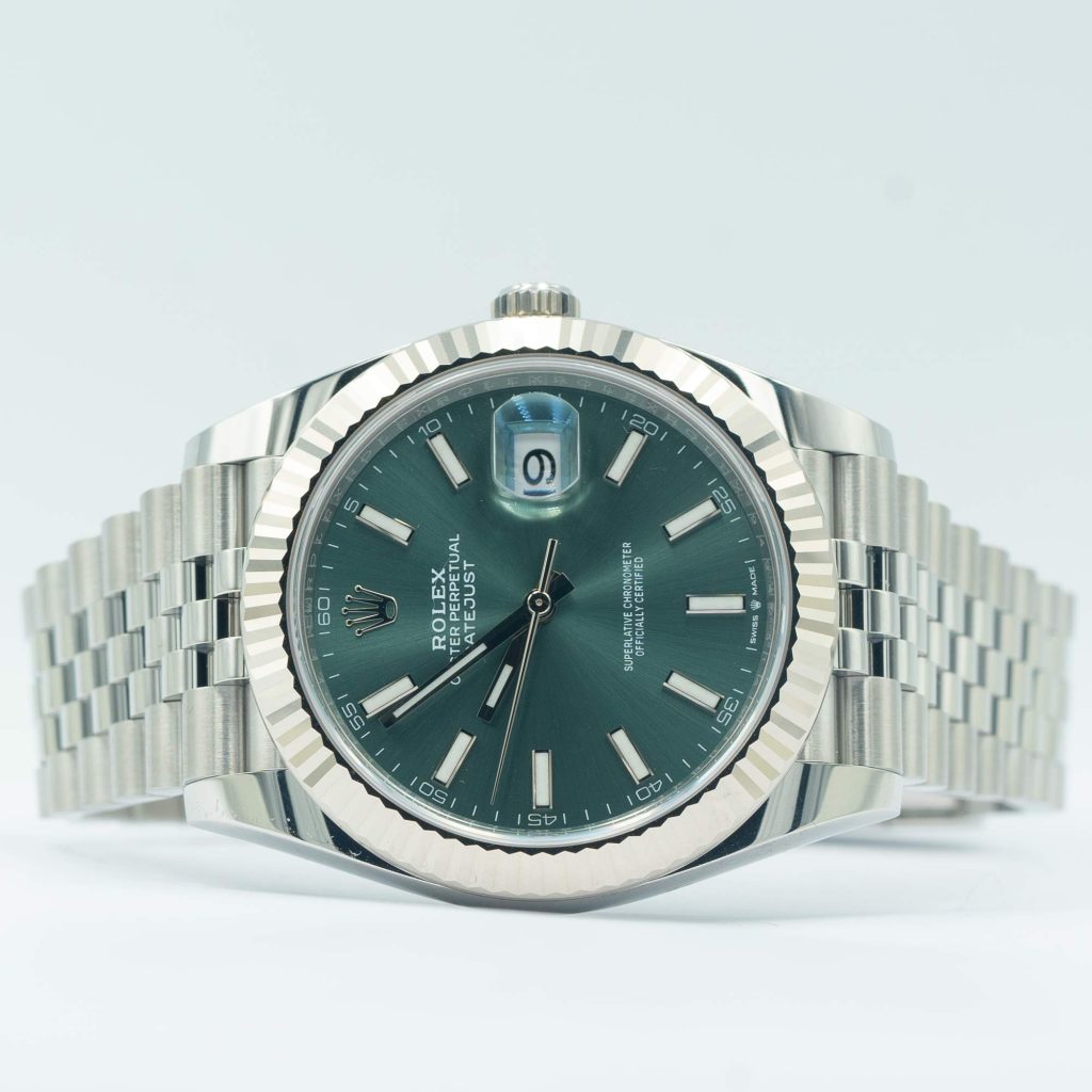 Buy Rolex Datejust 41 Mint Green Dial & Jubilee bracelet