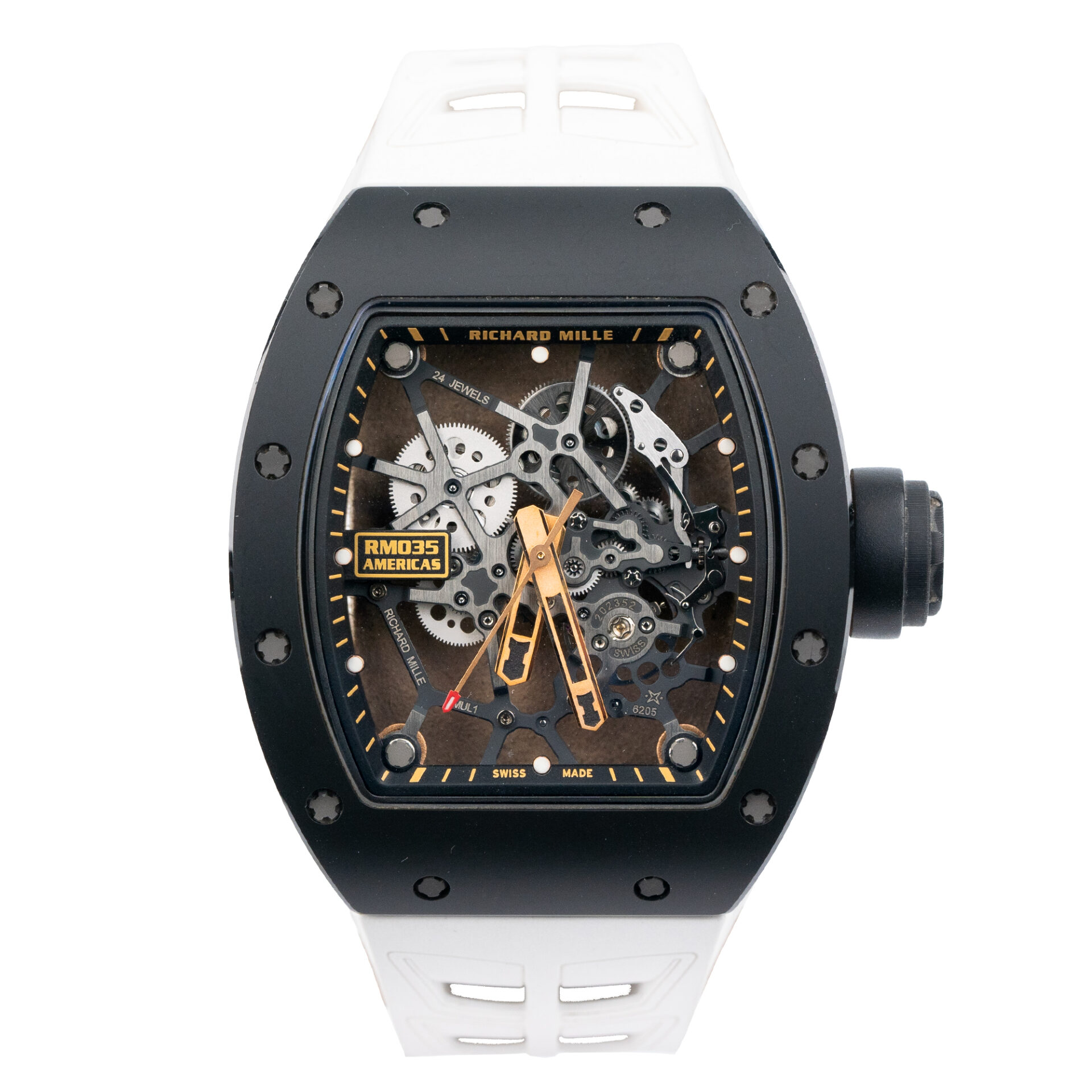 Richard Mille RM035 Black Toro – 2017 Full Set | Like-New
