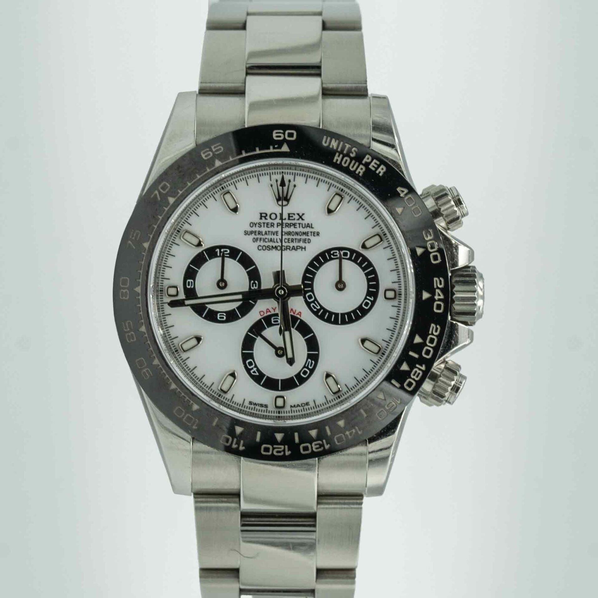 Buy Rolex Daytona Panda Stainless Steel - Pre-Owned