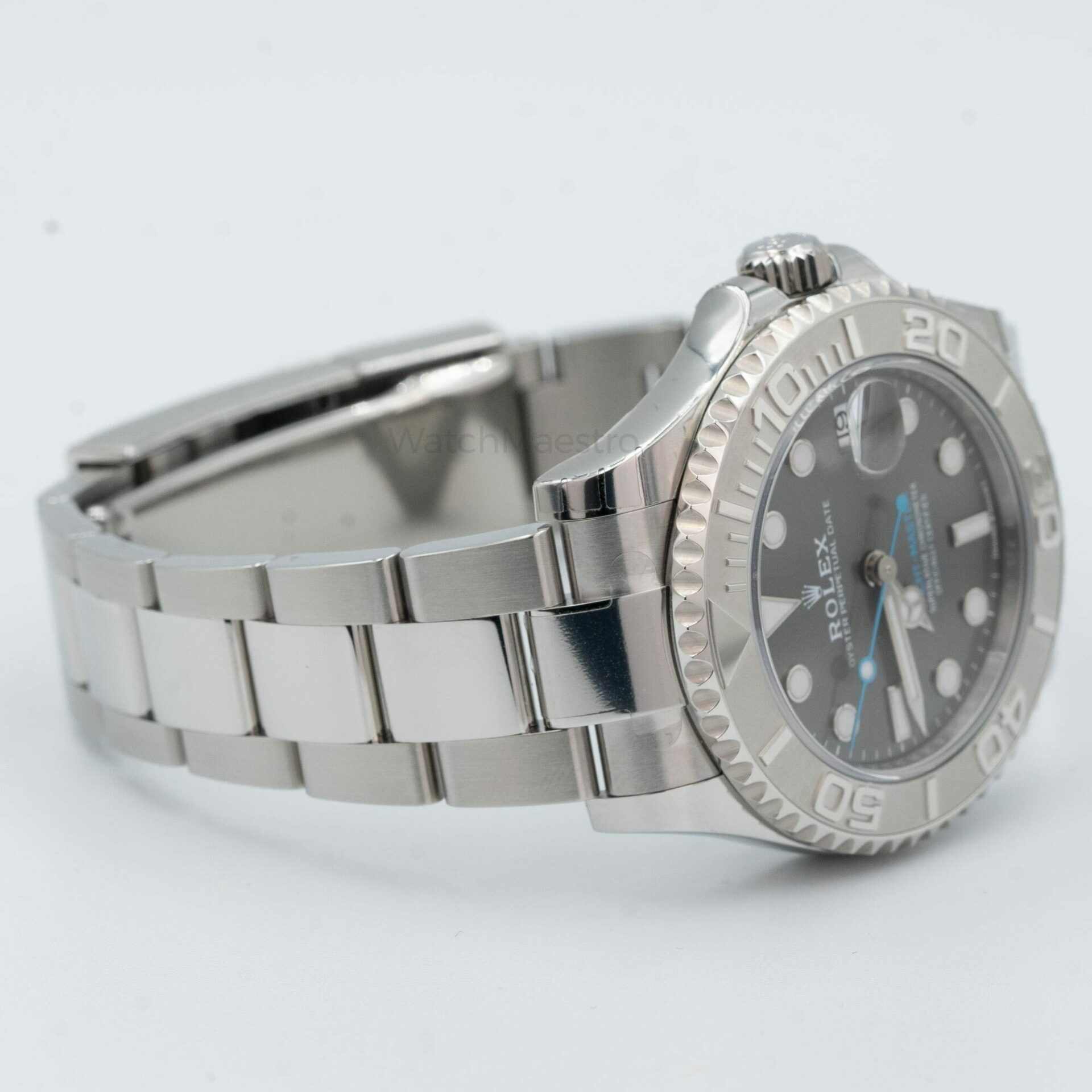 Buy Rolex Yacht-Master 37mm Rhodium Dial Platinum Bezel